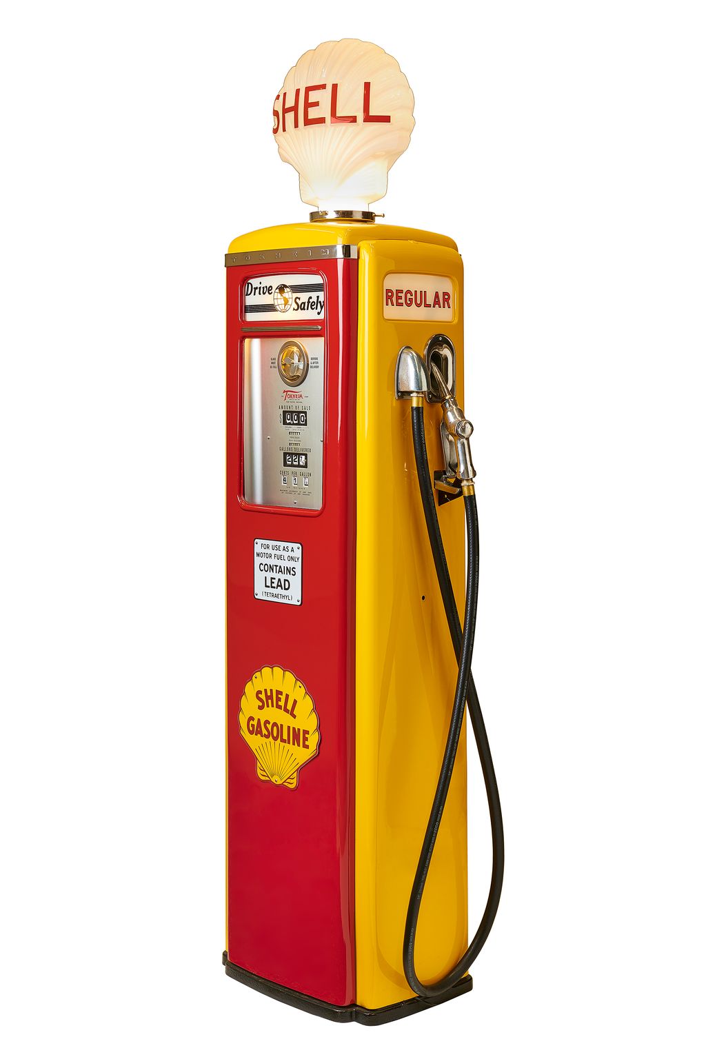 Pompe à essence Tokheim « Shell