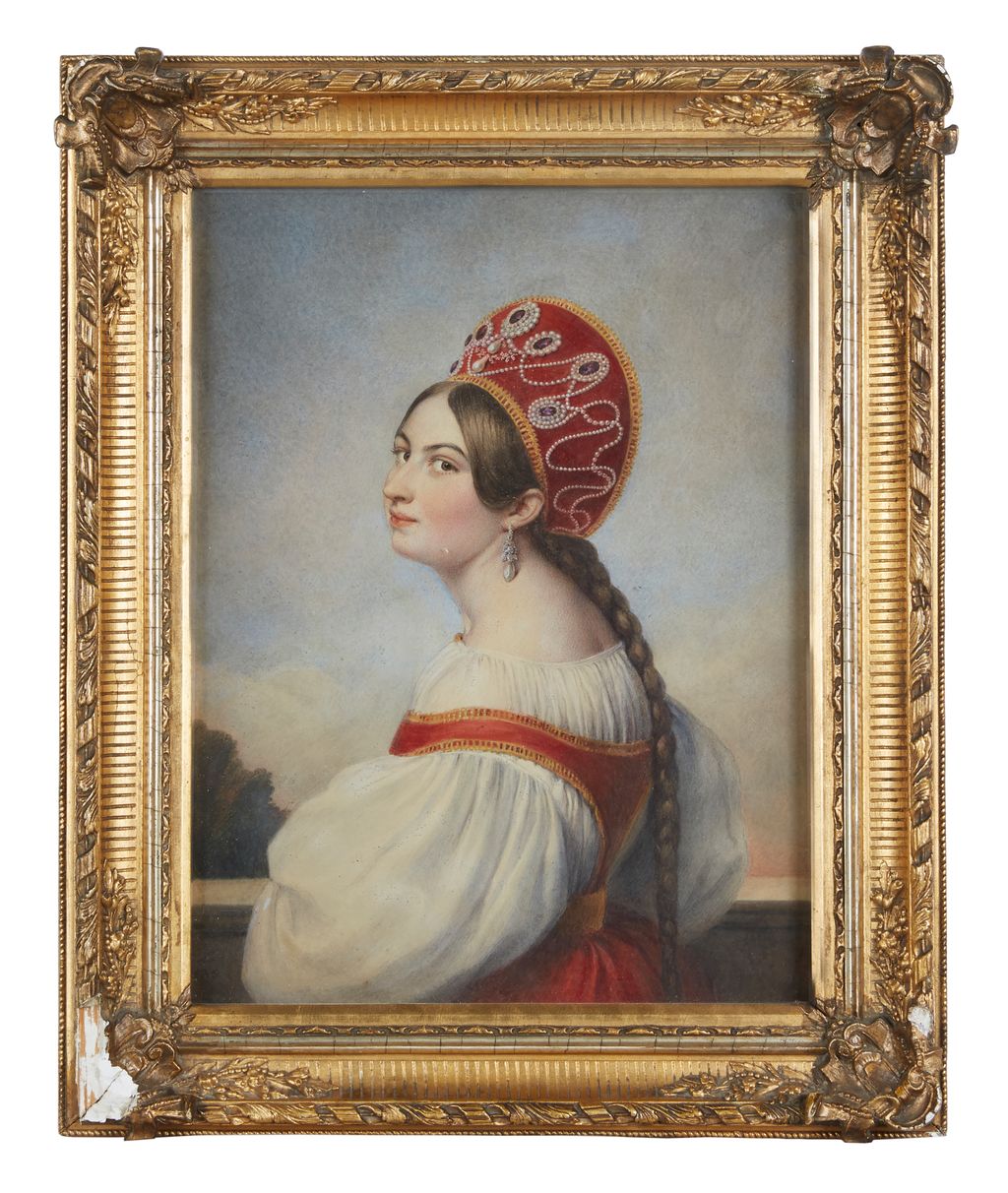 Portrait de Mademoiselle Elisa Hintz