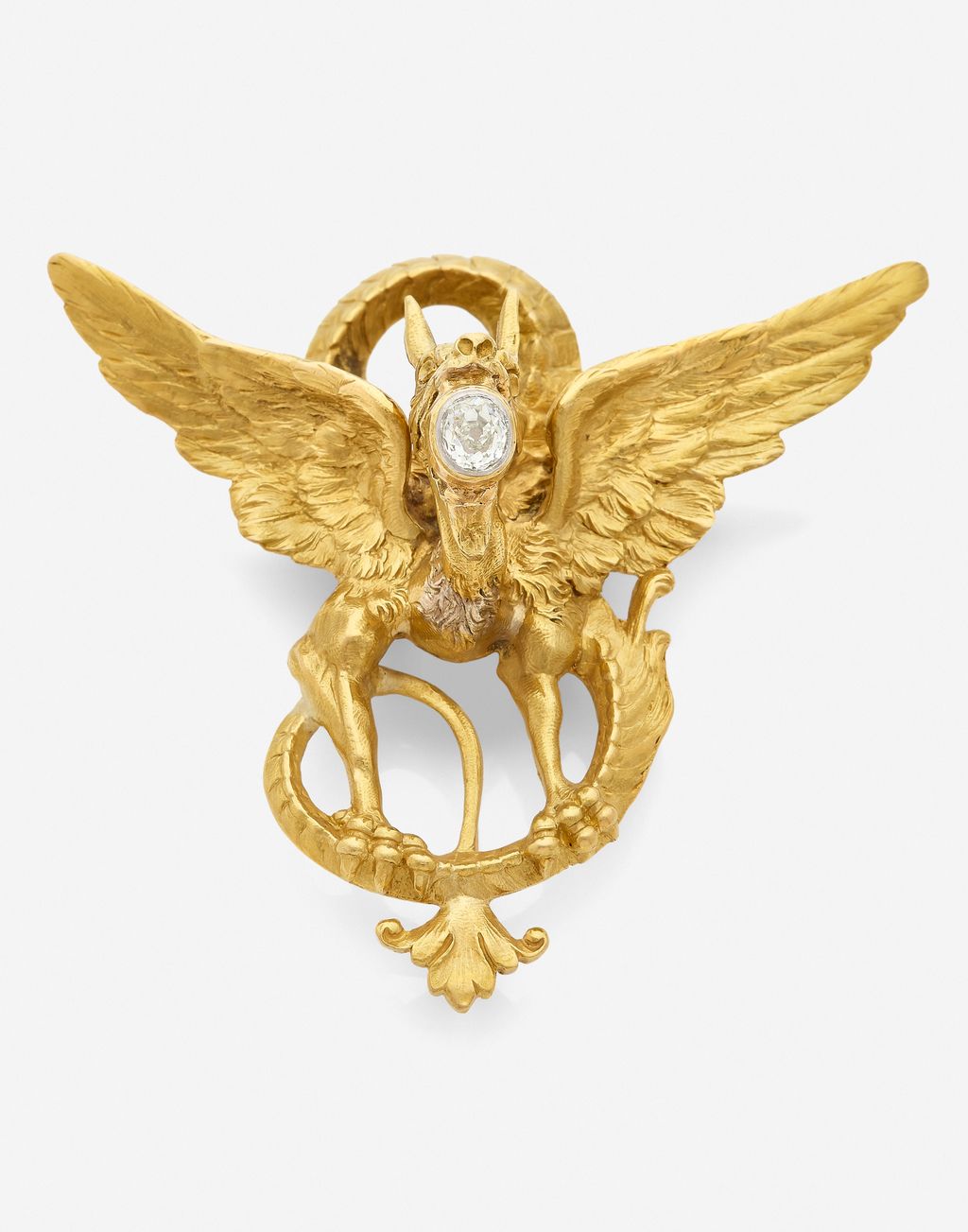 Broche-pendentif "Chimère"
