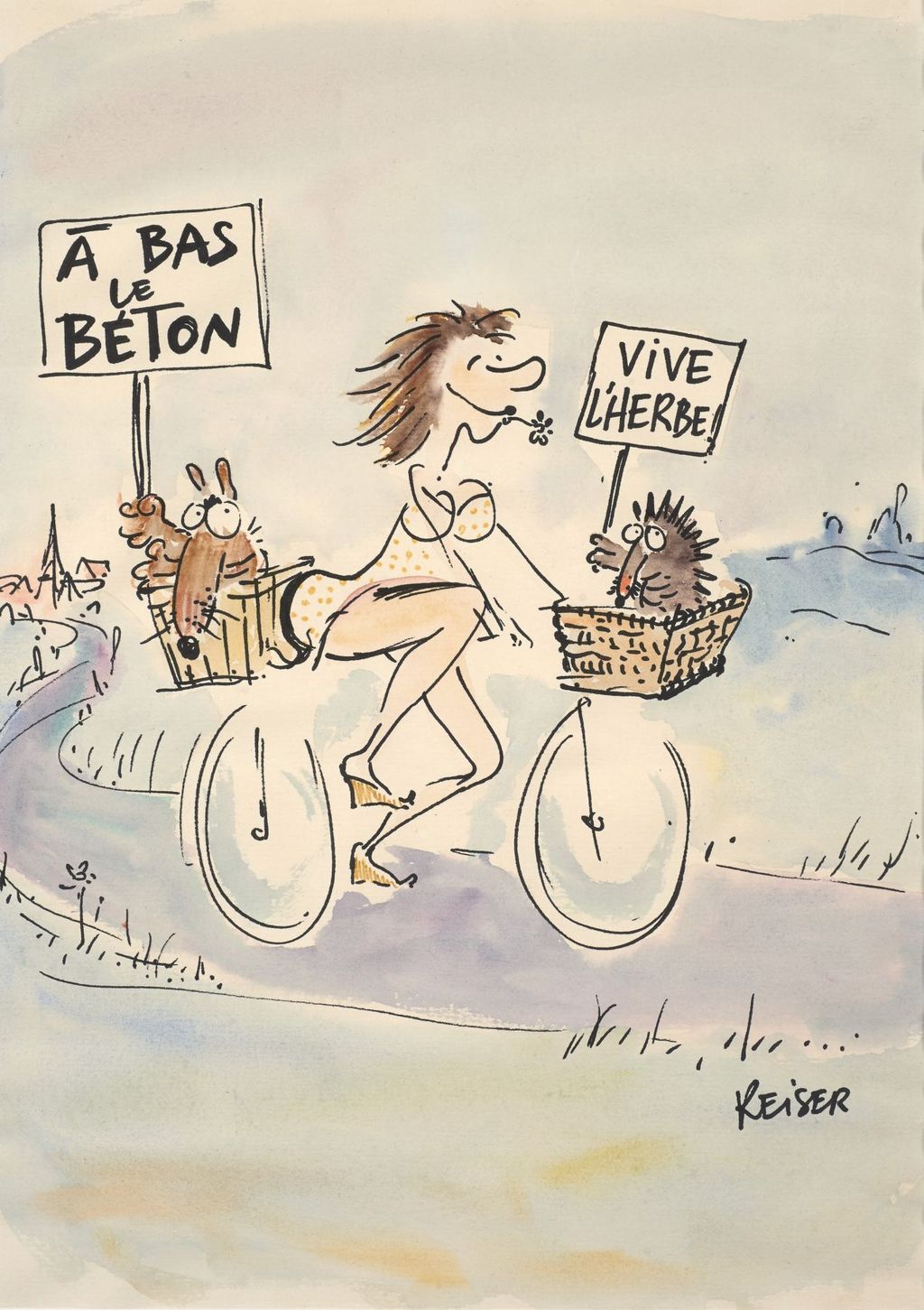 Jean-Marc REISER (Jean-Marc ROUSSILLON) 1941-1983 Vive l'herbe!