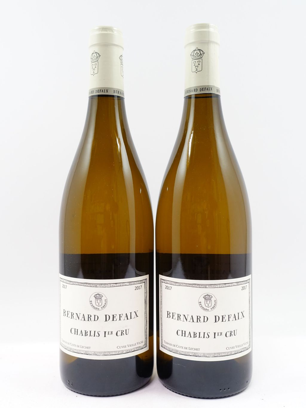 6 bouteilles CHABLIS 2017 1er cru Côte de Léchet