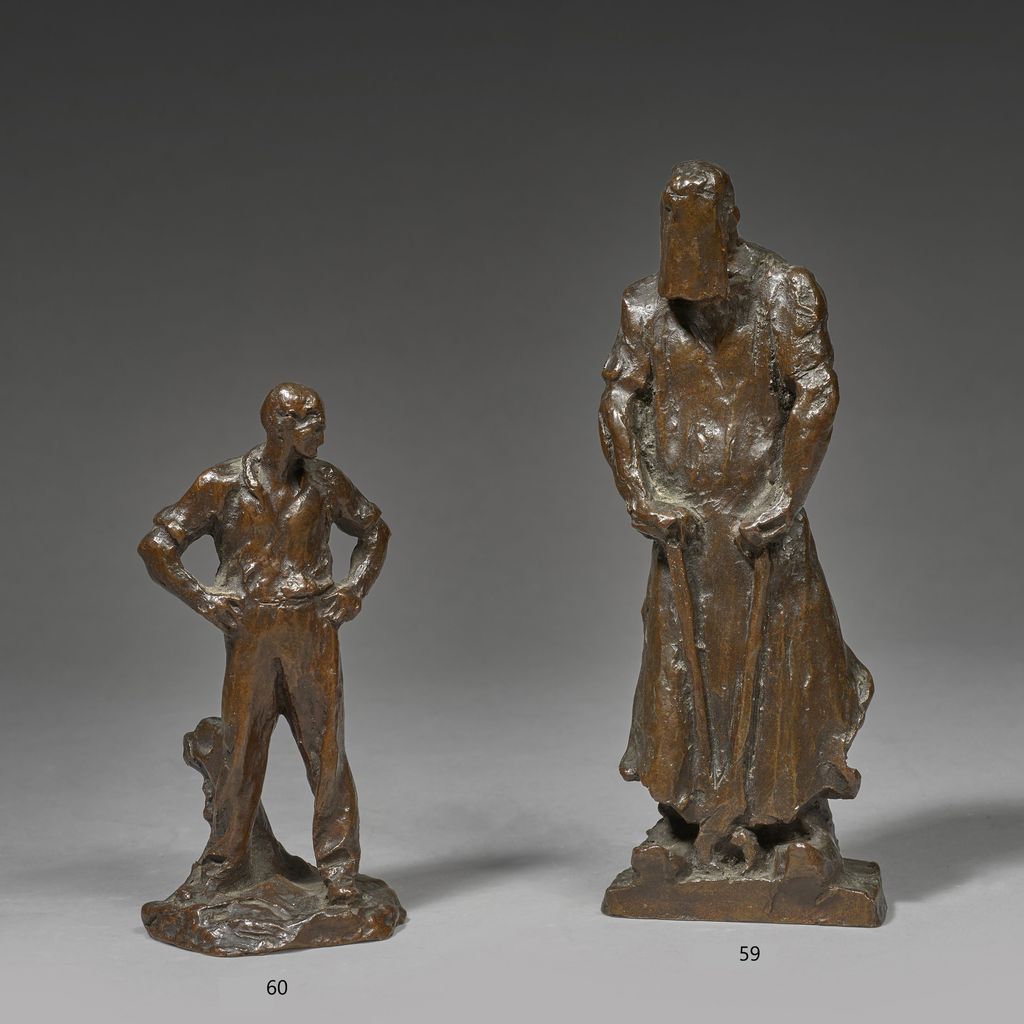 Puddleur à la tenaille avec masque et tablier