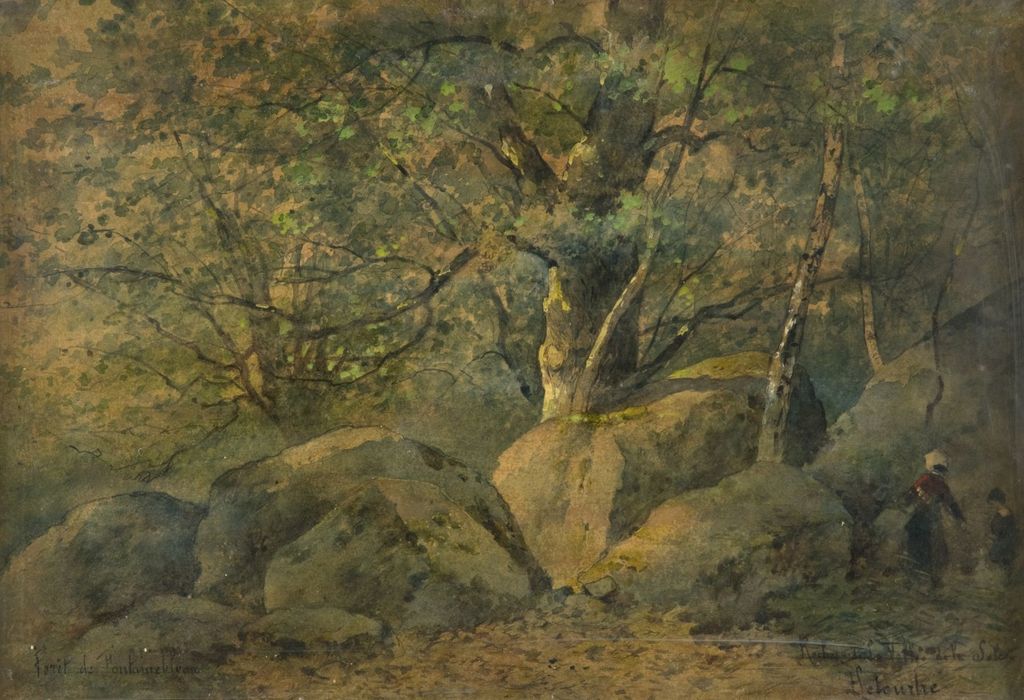 "Rochers de la Vallée de la Sole", forêt de Fontainebleau