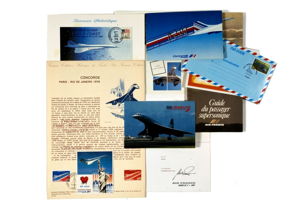 Lot de documents Concorde | Artcurial