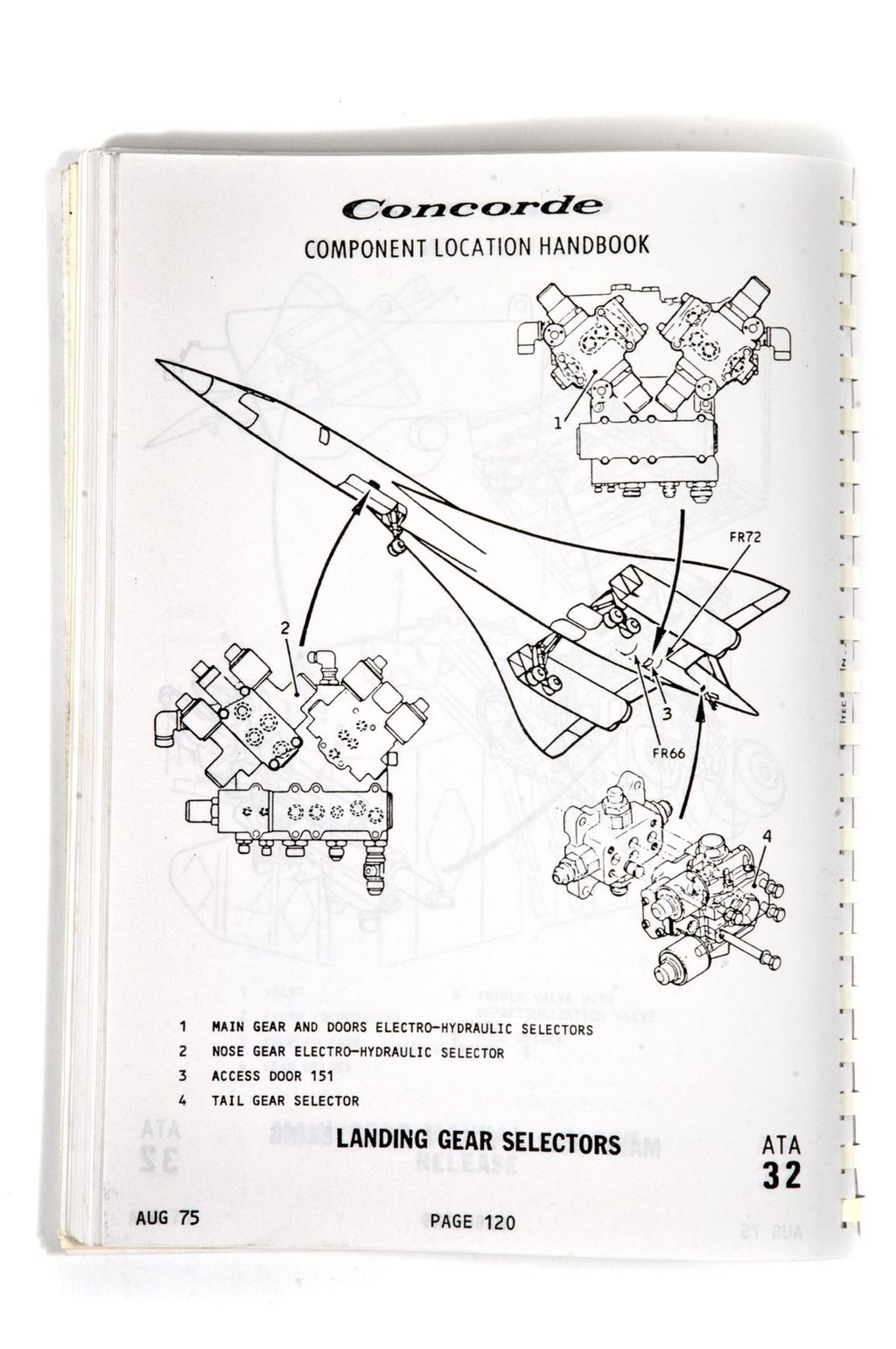 Concorde component location handbook
