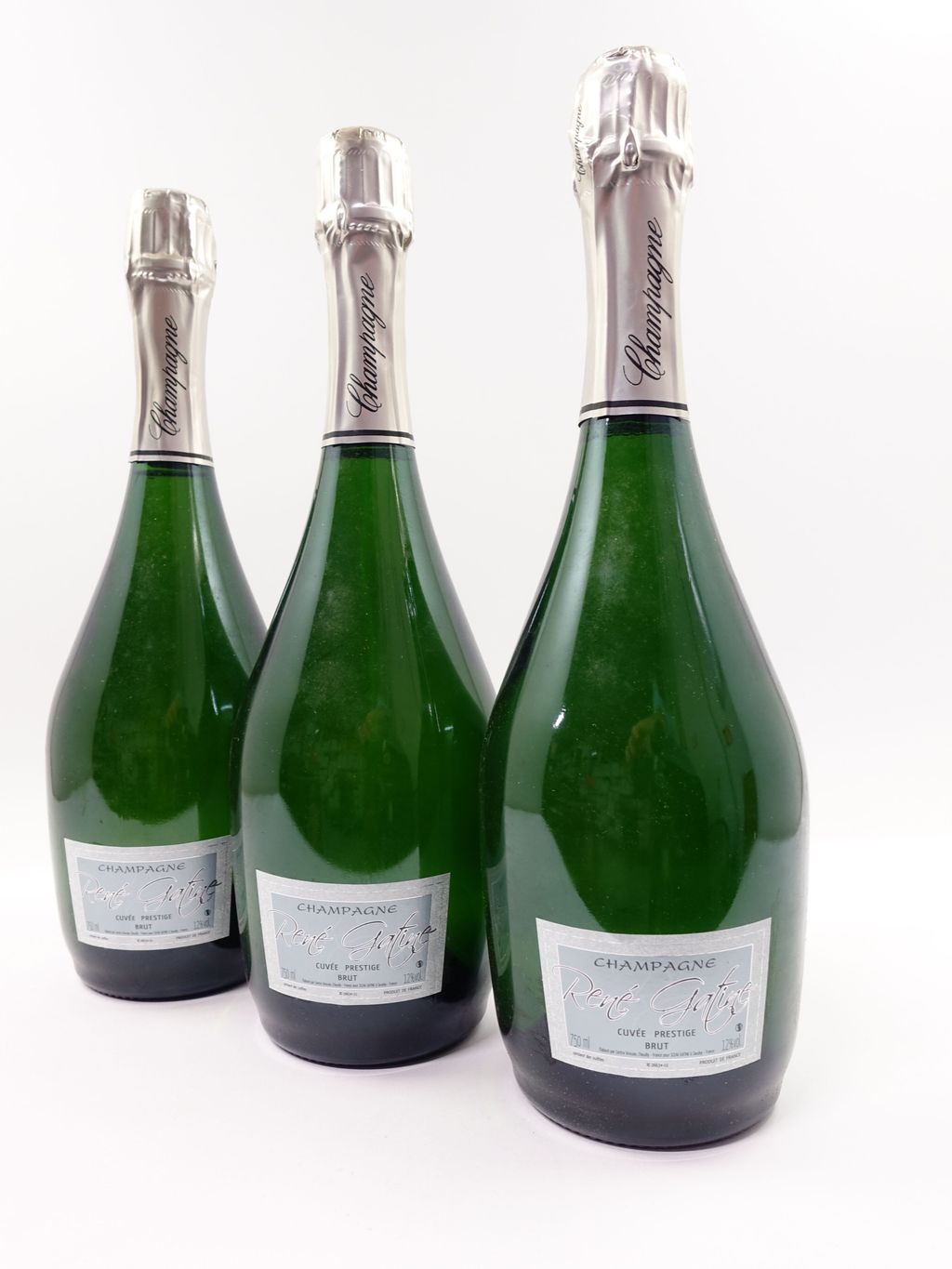 6 bouteilles CHAMPAGNE RENE GATINE Brut