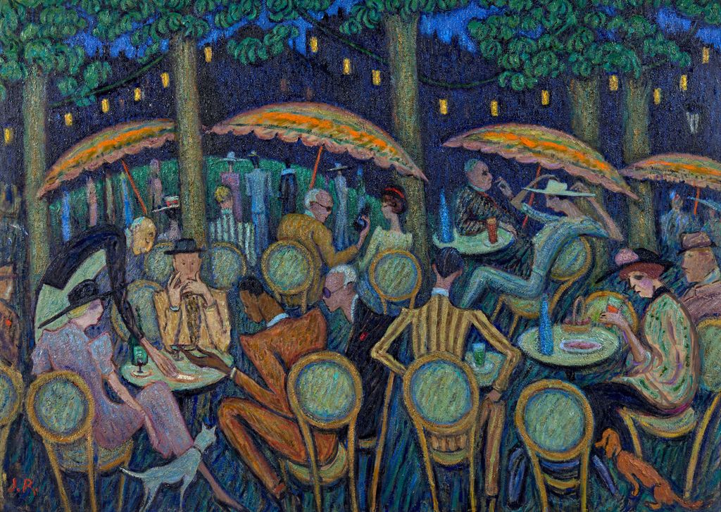 Terrasse du Scossa, Paris - 1936