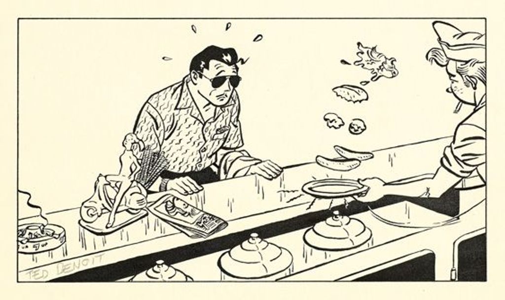 TED BENOIT (né en 1947) RAY BANANA