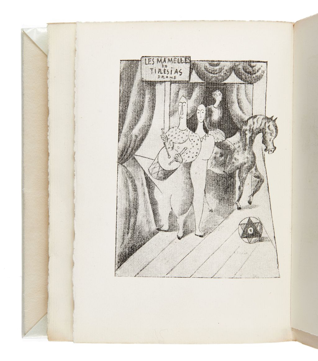 Les Mamelles de Tirésias, drame surréaliste en deux actes et un prologue.