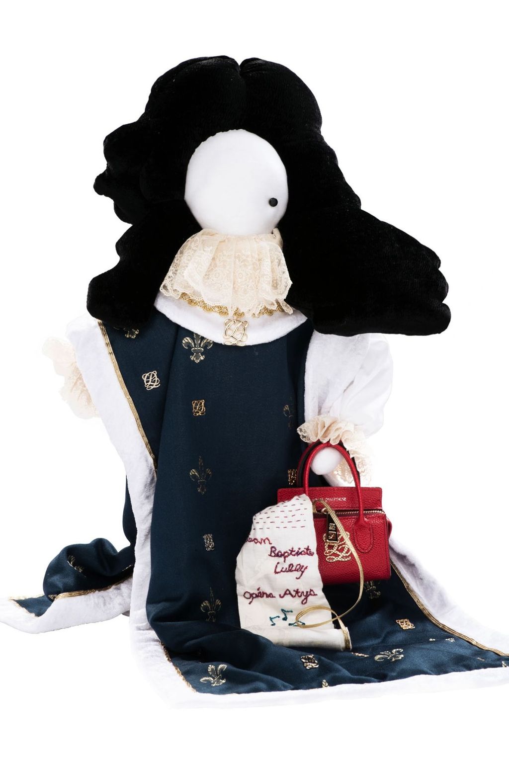 Le Roi Louis XIV et son sac d'opéra