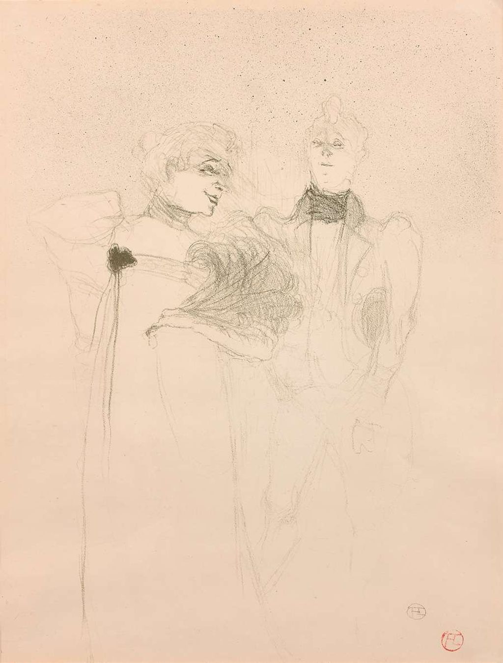 Mademoiselle Lender, dans Madame Satan - 1893