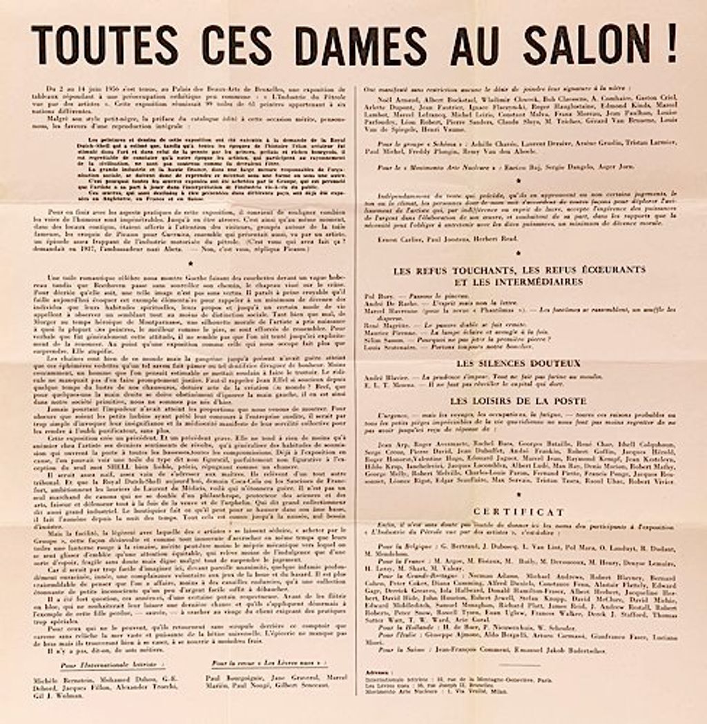 Toutes ces dames au salon
