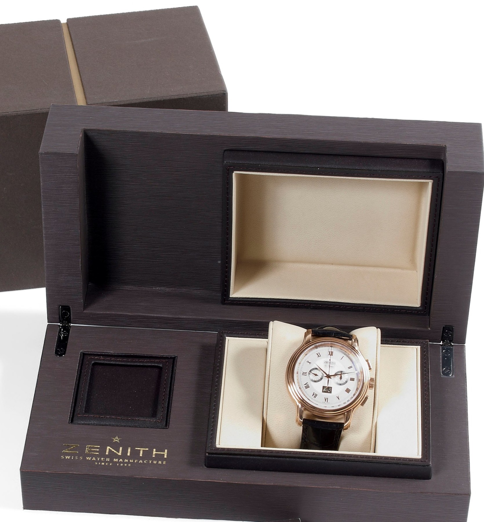 ZENITH CHRONOMASTER GRANDE DATE état neuf, décembre 2009 Grand ...