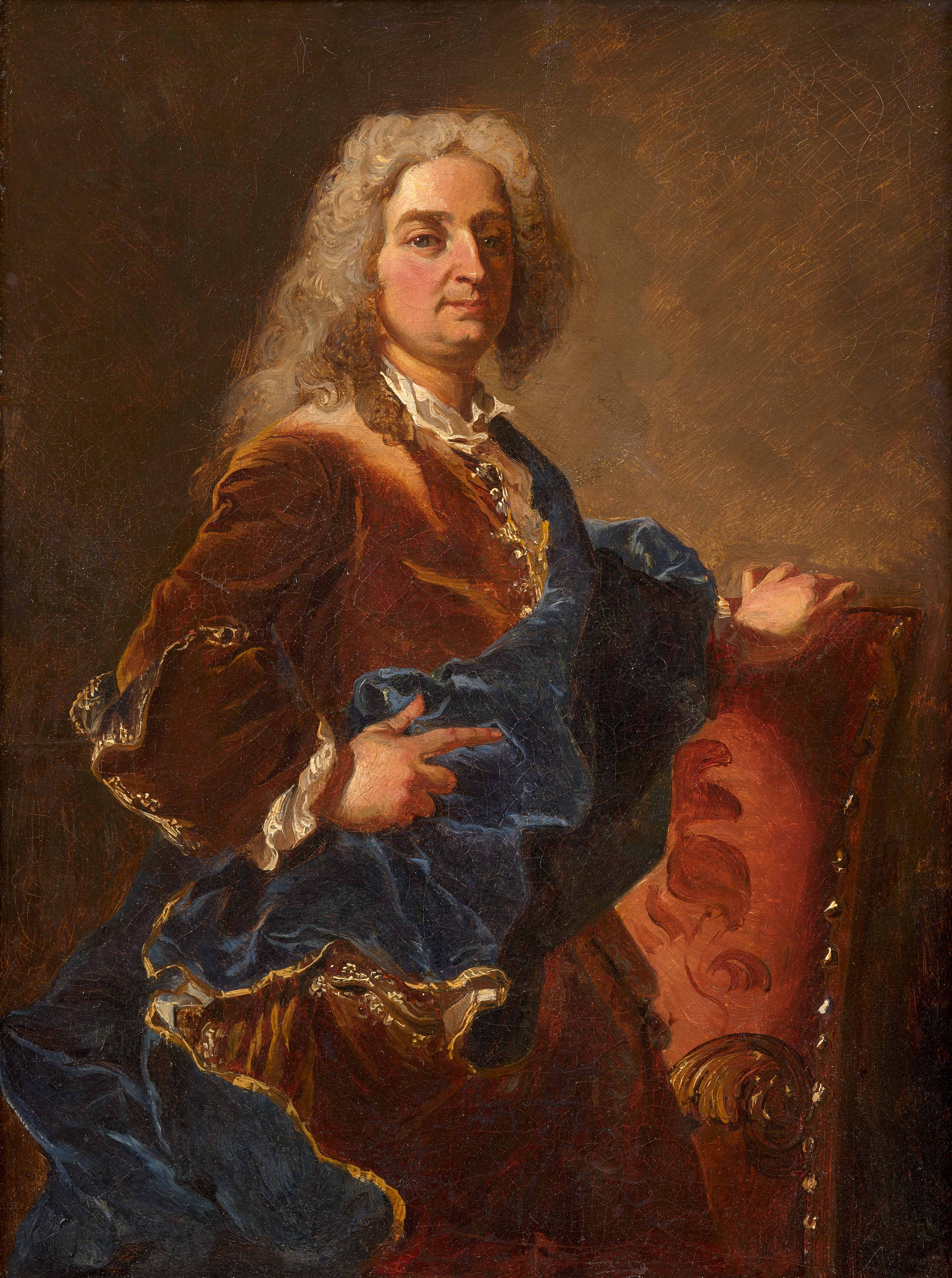 Portrait de gentilhomme de trois quart