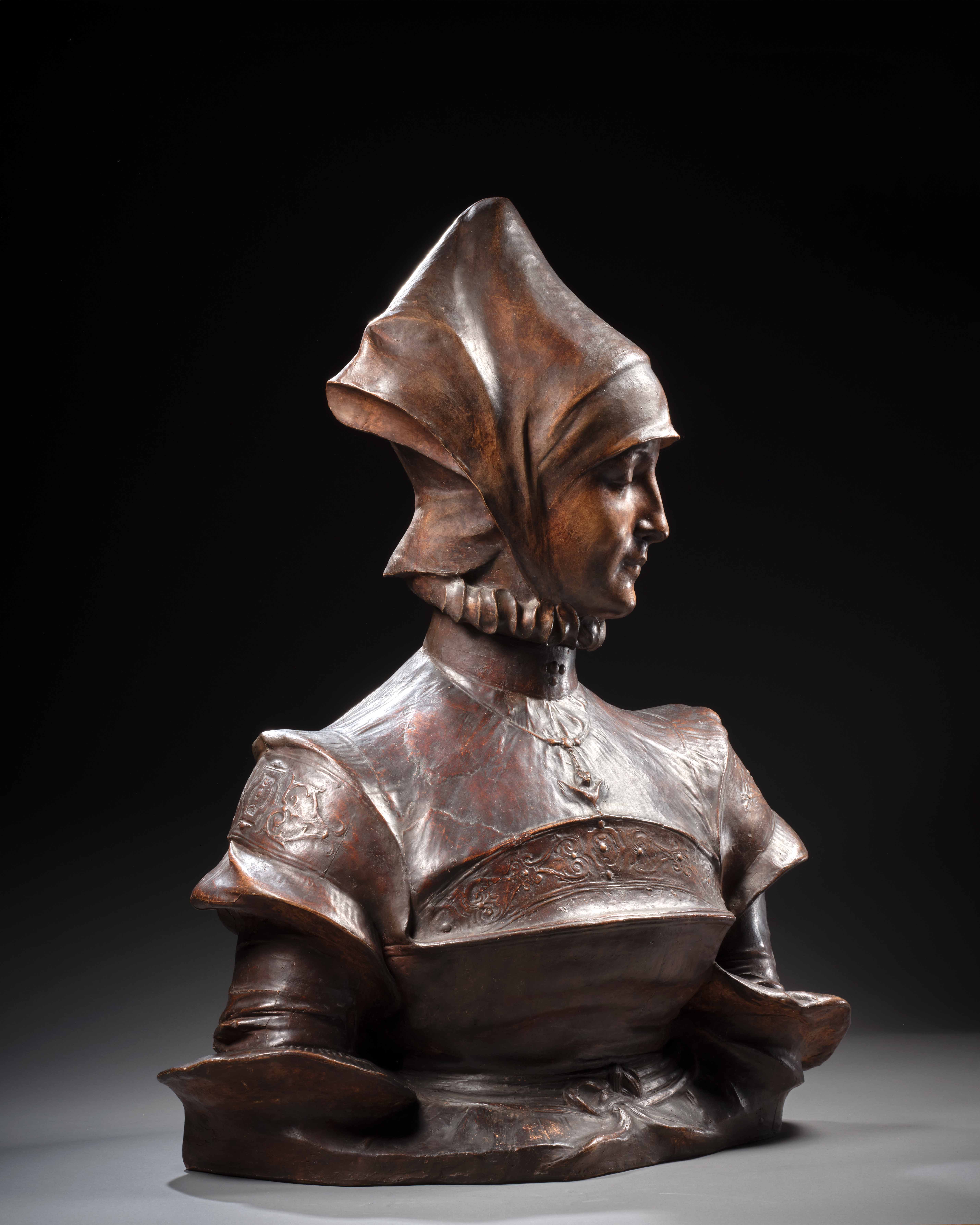Buste de jeune femme en tenue Renaissance, dit aussi « Dame Bérangère