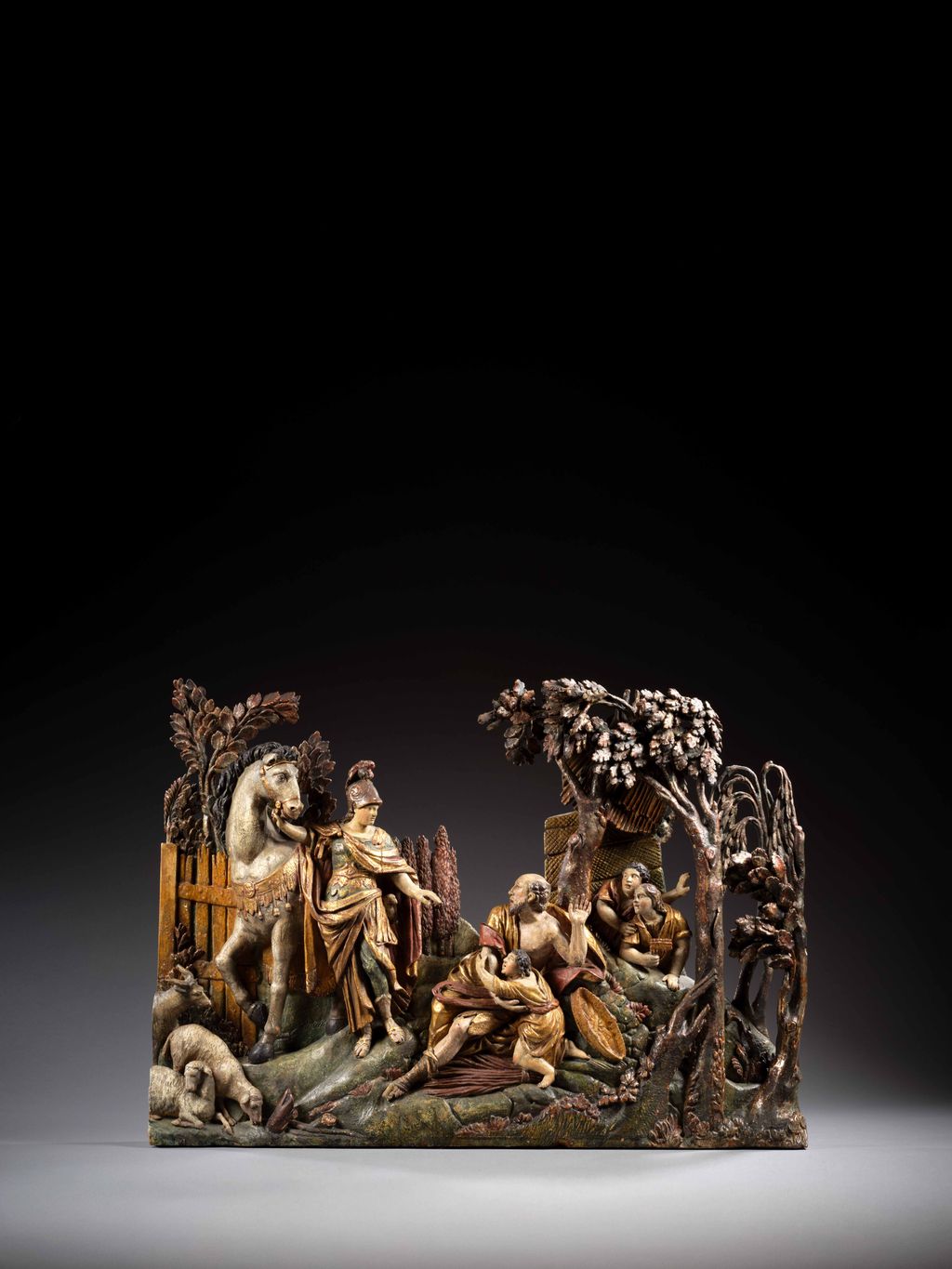 Herminie chez les bergers